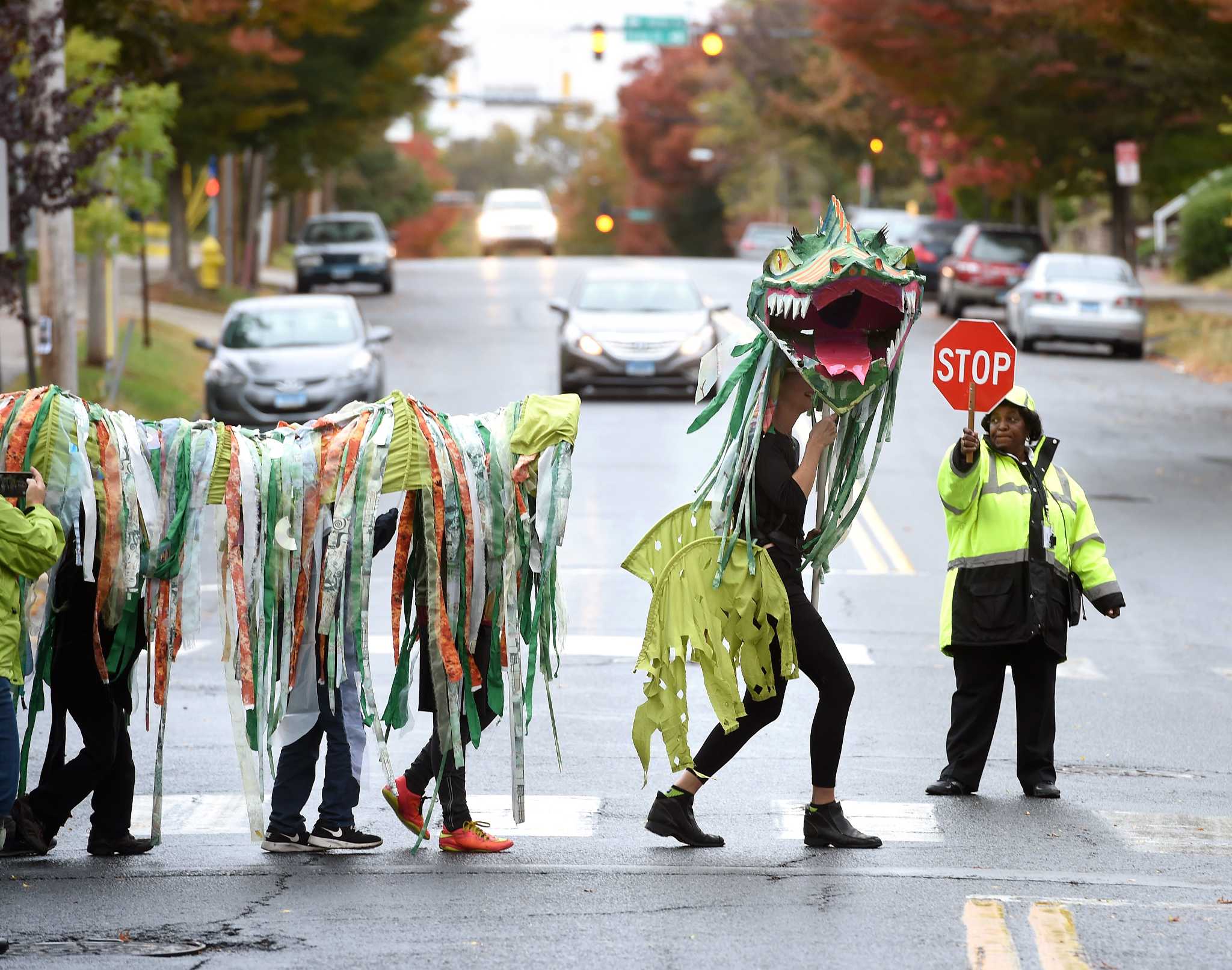 Photos of Giant Puppet Parade in New Haven