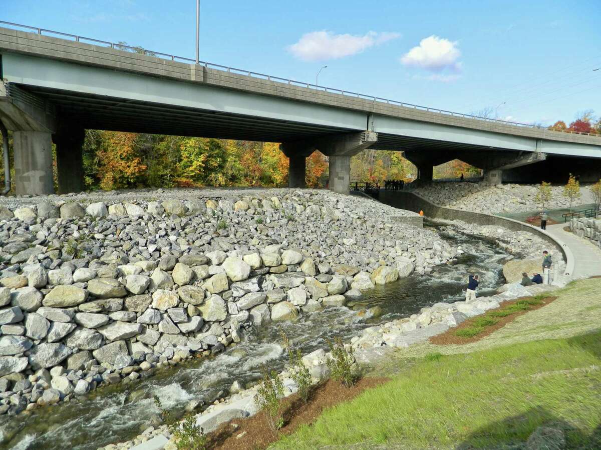 Seymour fish bypass channel