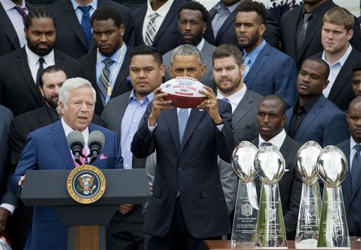 PHOTOS: Patriots visit White House