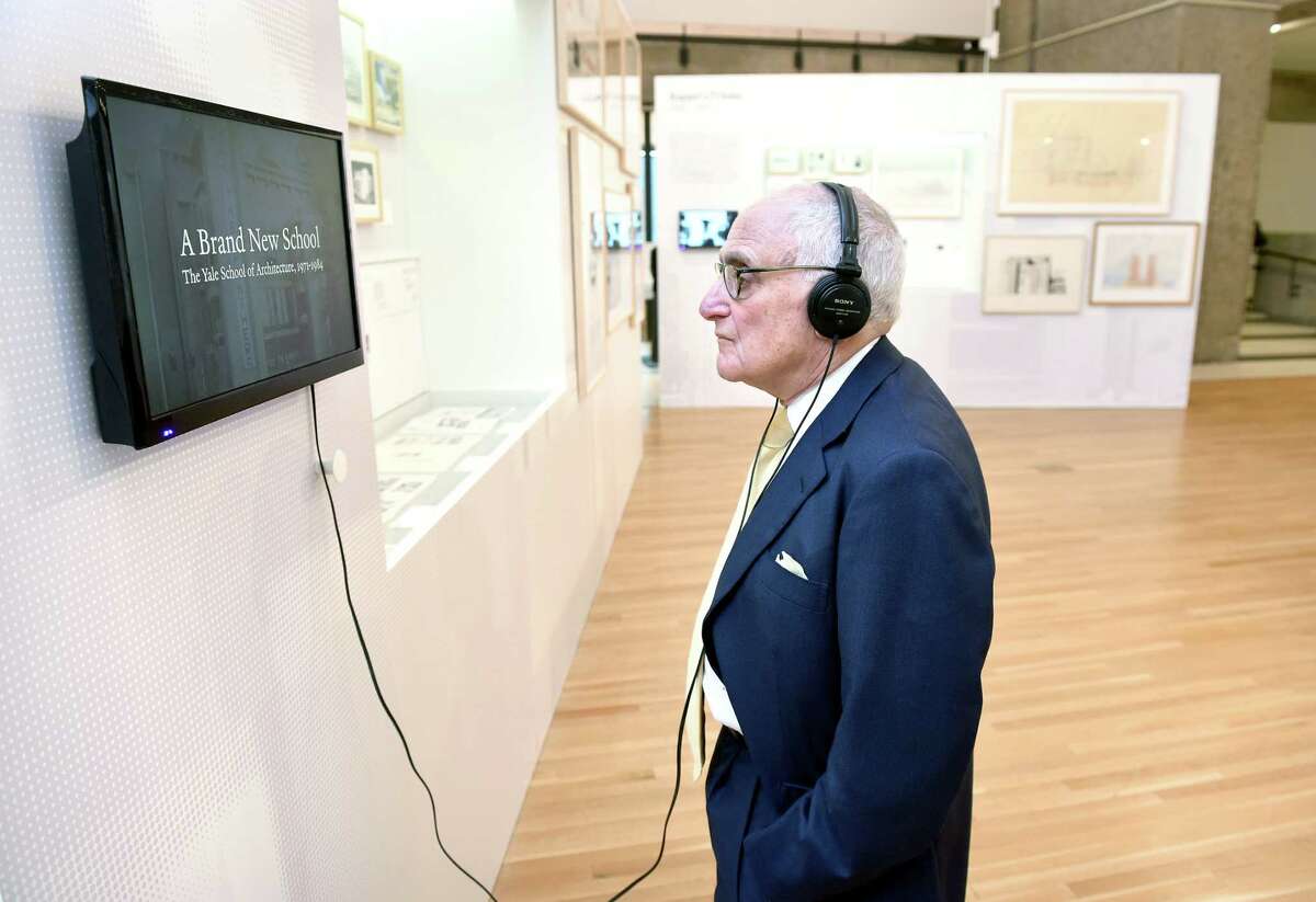 Photos of Exhibit Celebrating 100 Years of the Yale School of Architecture