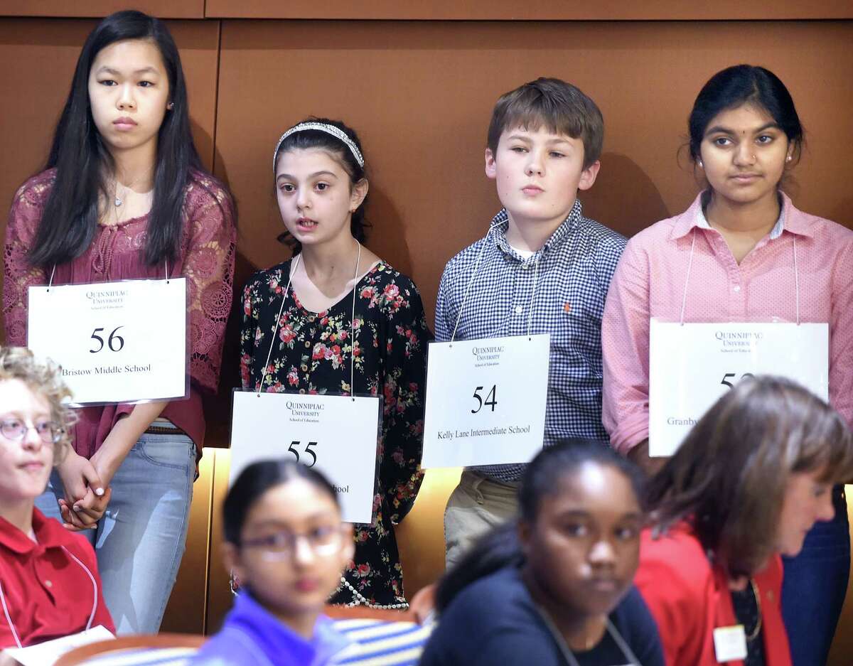 Photos of Connecticut Spelling Bee at Quinnipiac University