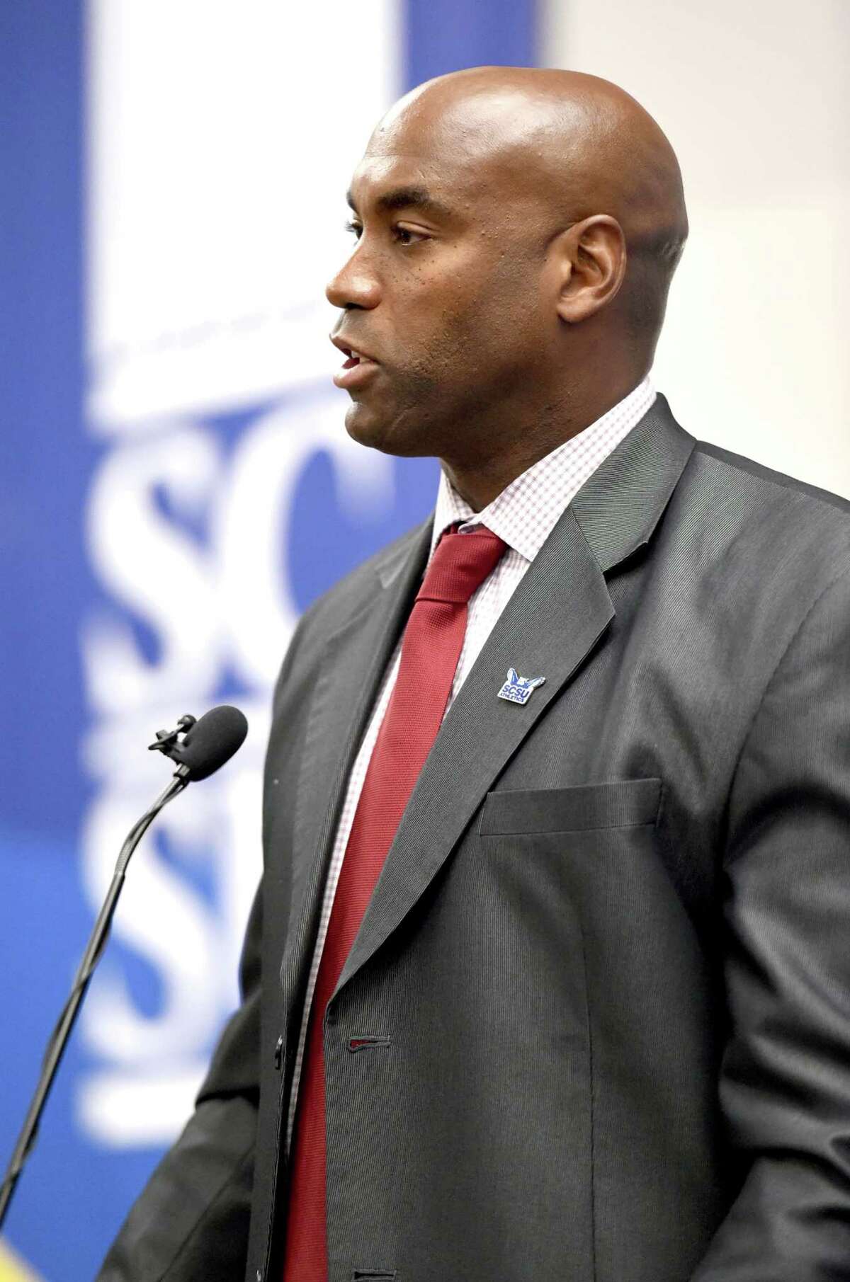 Photos of Scott Burrell, New Southern Men's Basketball Head Coach