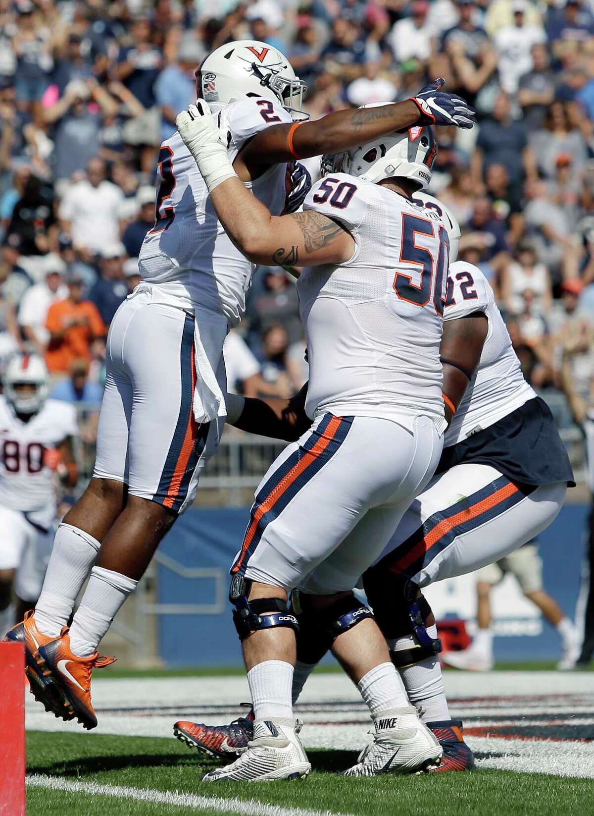 UConn hangs on for victory over Virginia