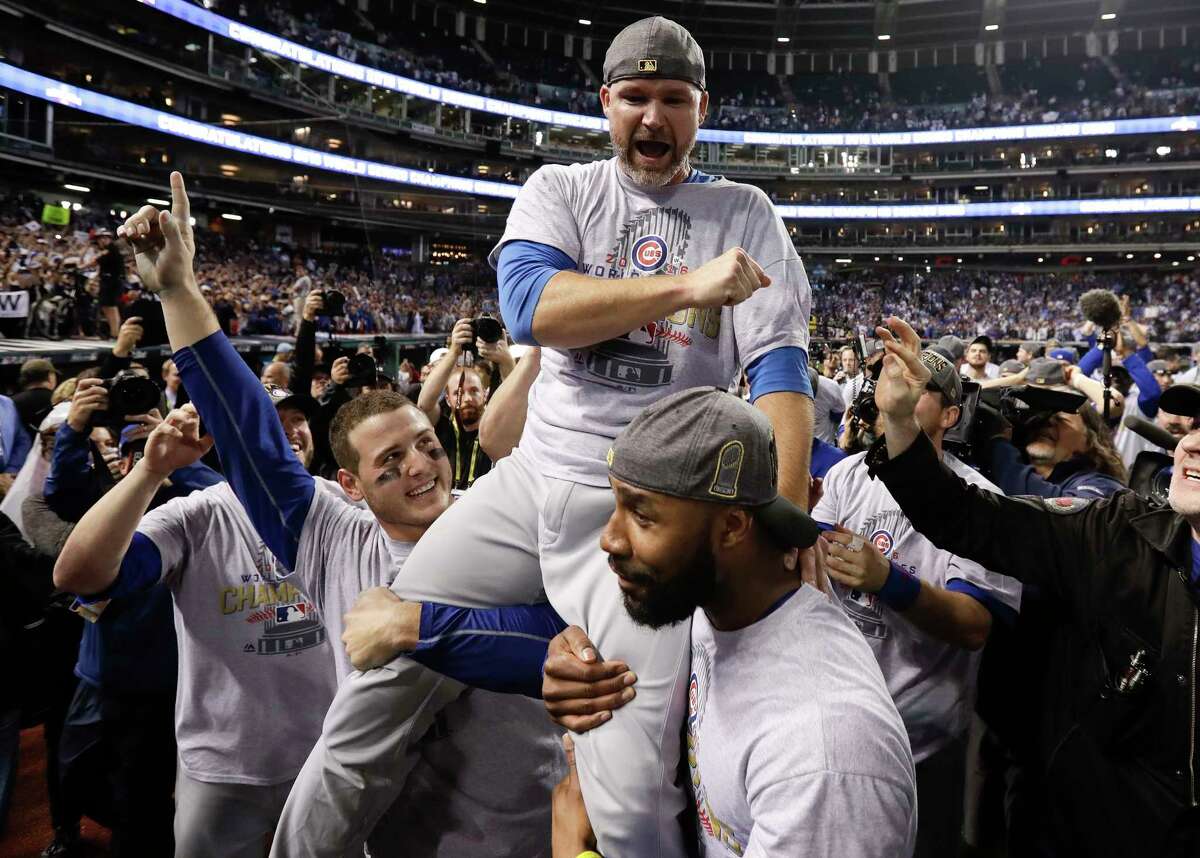 Photos: Cubs defeat Indians to win World Series