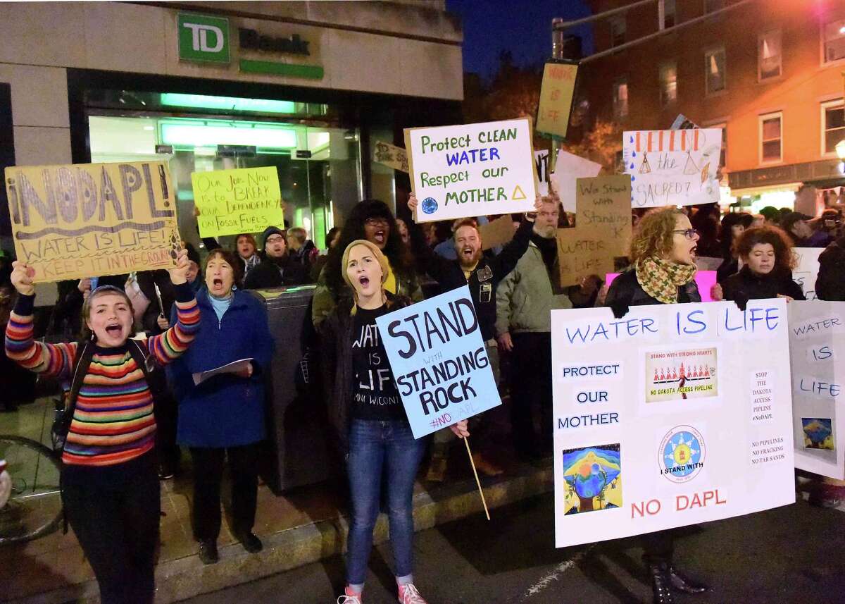 PHOTOS of Dakota Access Pipeline Protest in New Haven