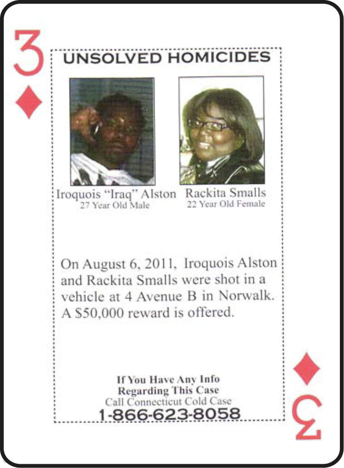 Connecticut releases 4th deck of cold case playing cards for inmates