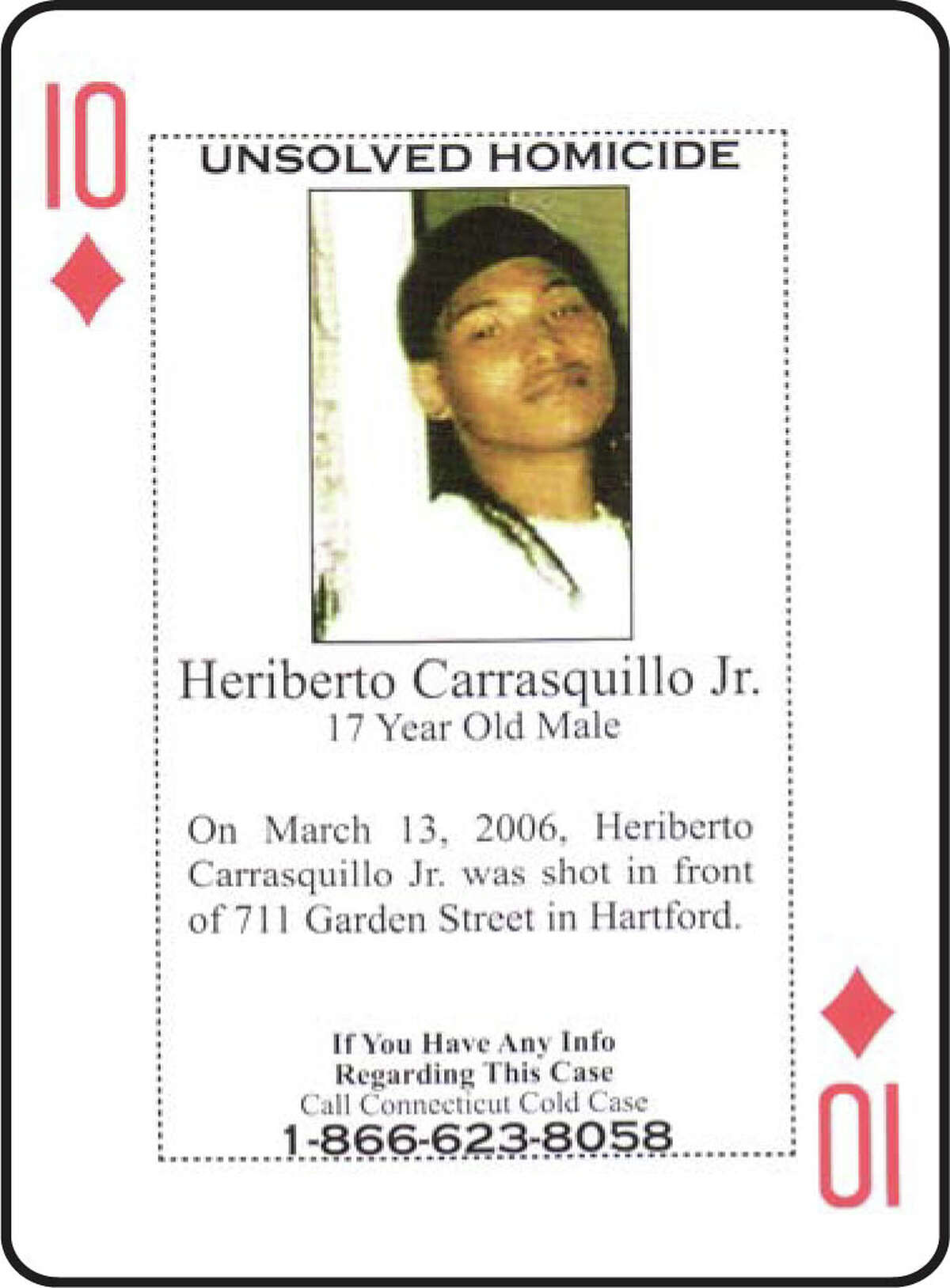 Connecticut releases 4th deck of cold case playing cards for inmates