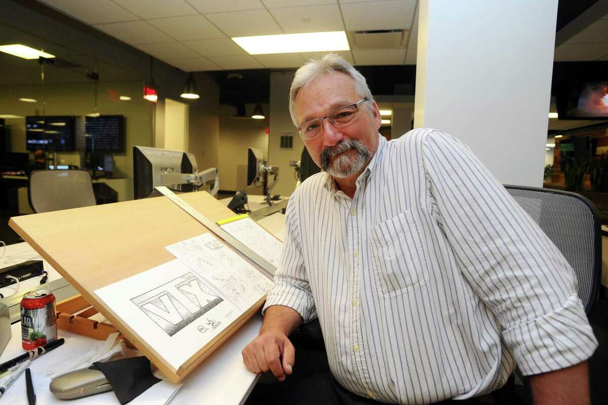 Cartoonist sketches new life as Stamford financial firm’s artist