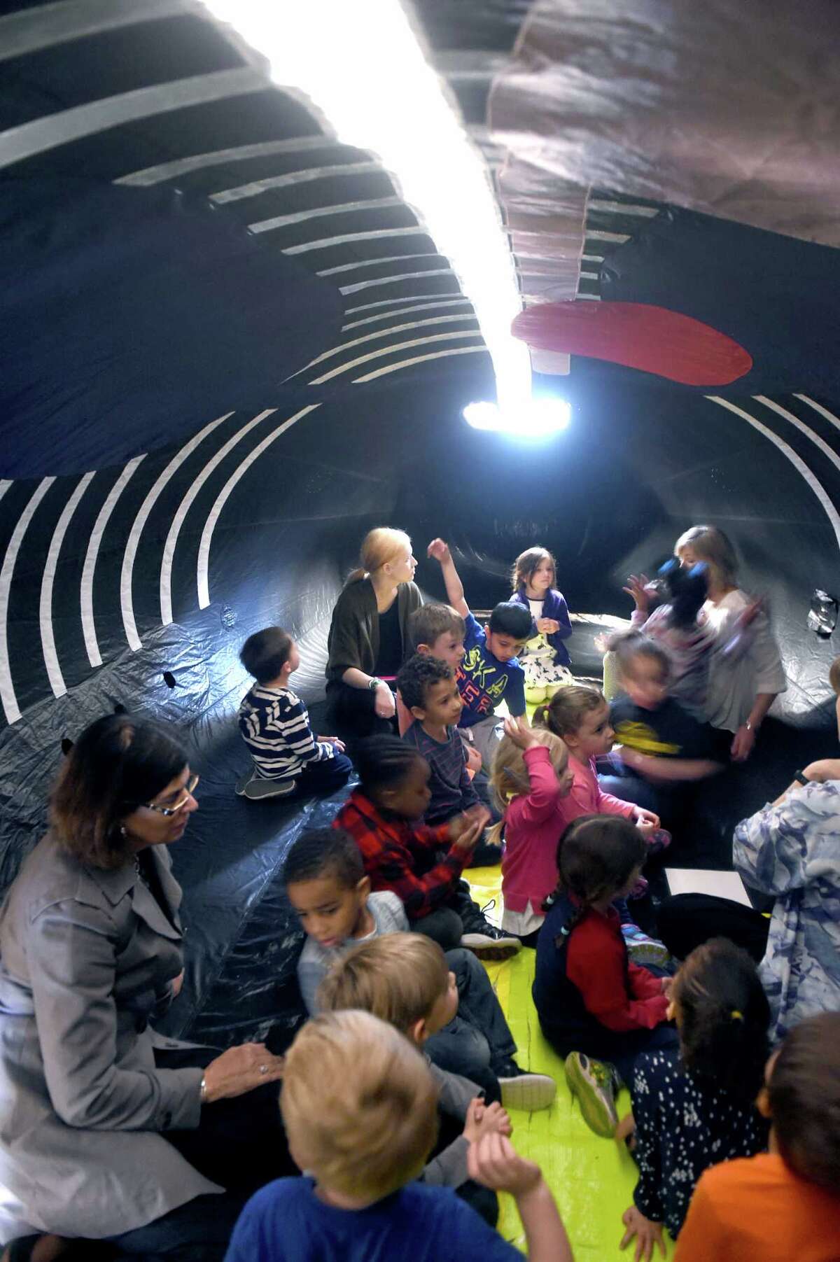 Photos of the Whalemobile Humpback Whale at Hamden Hall Country Day School