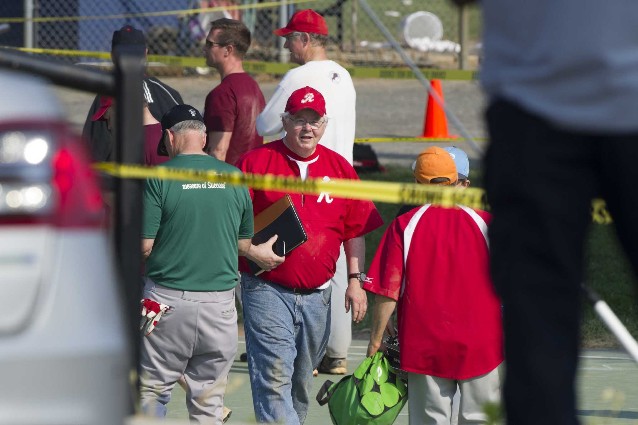 Photos: House Majority Whip Steve Scalise shot at a congressional ...
