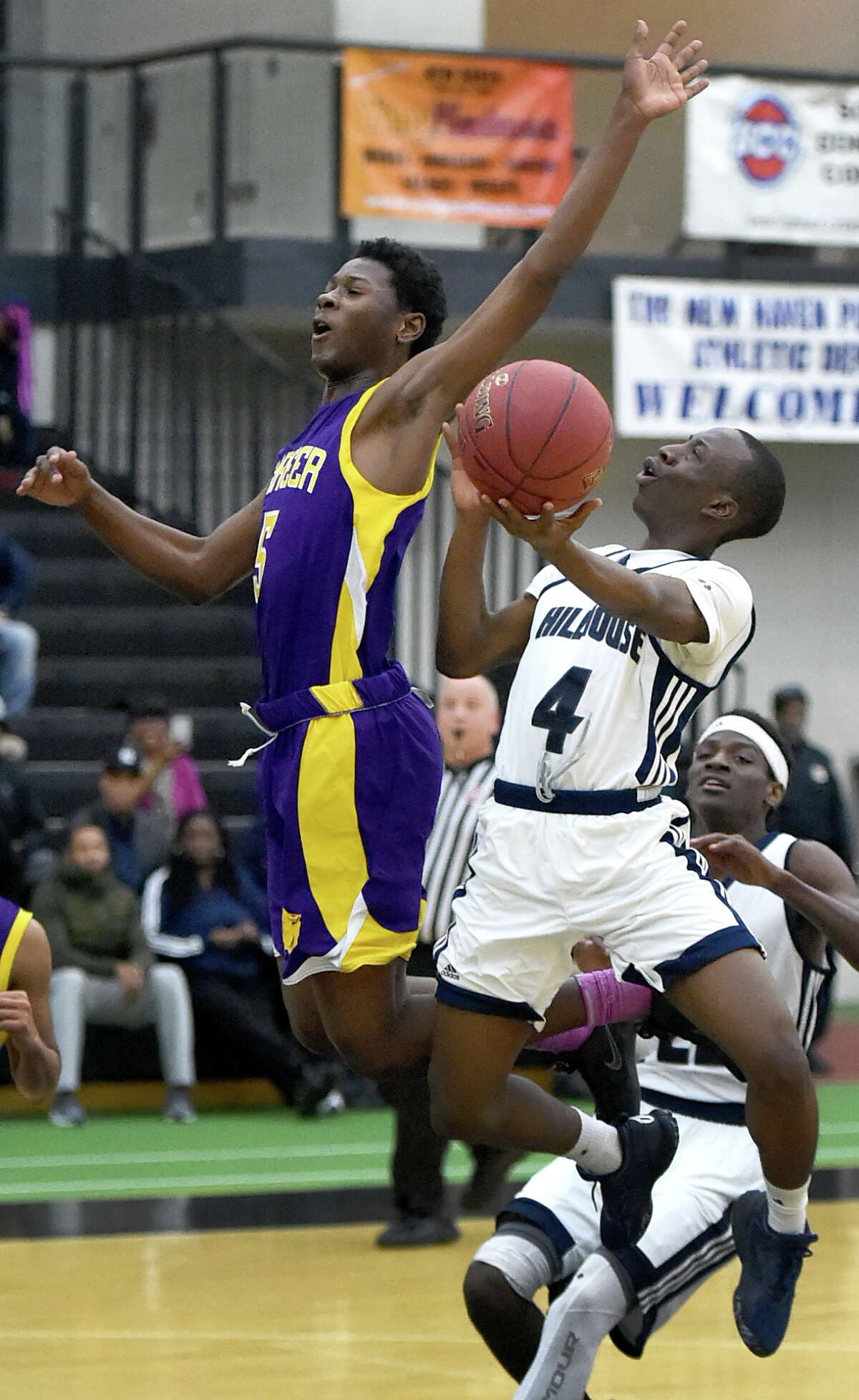 PHOTOS of Hillhouse H.S. Vs. Career H.S. Basketball