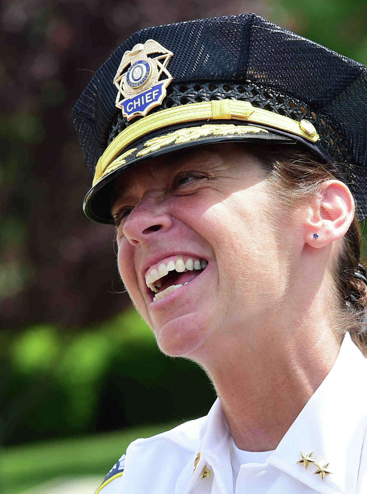 PHOTOS of New Police Chief Mooney at University of New Haven