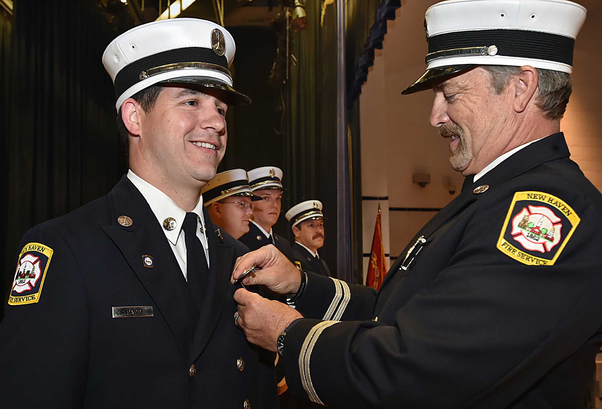 20172104ca New Haven Fire Dept. Promotion Ceremony