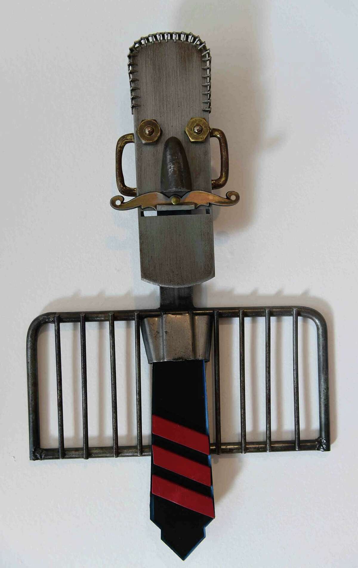 Madison sculptor Stuart Lerner breathes new life into scrap metal