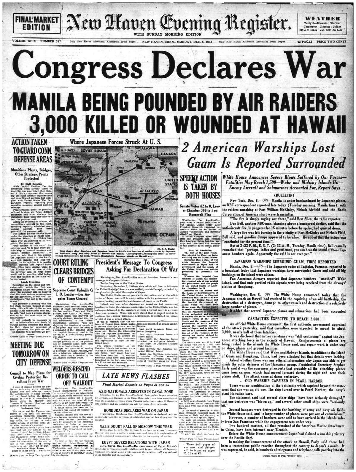 Dec. 7, 1941: The day our world changed