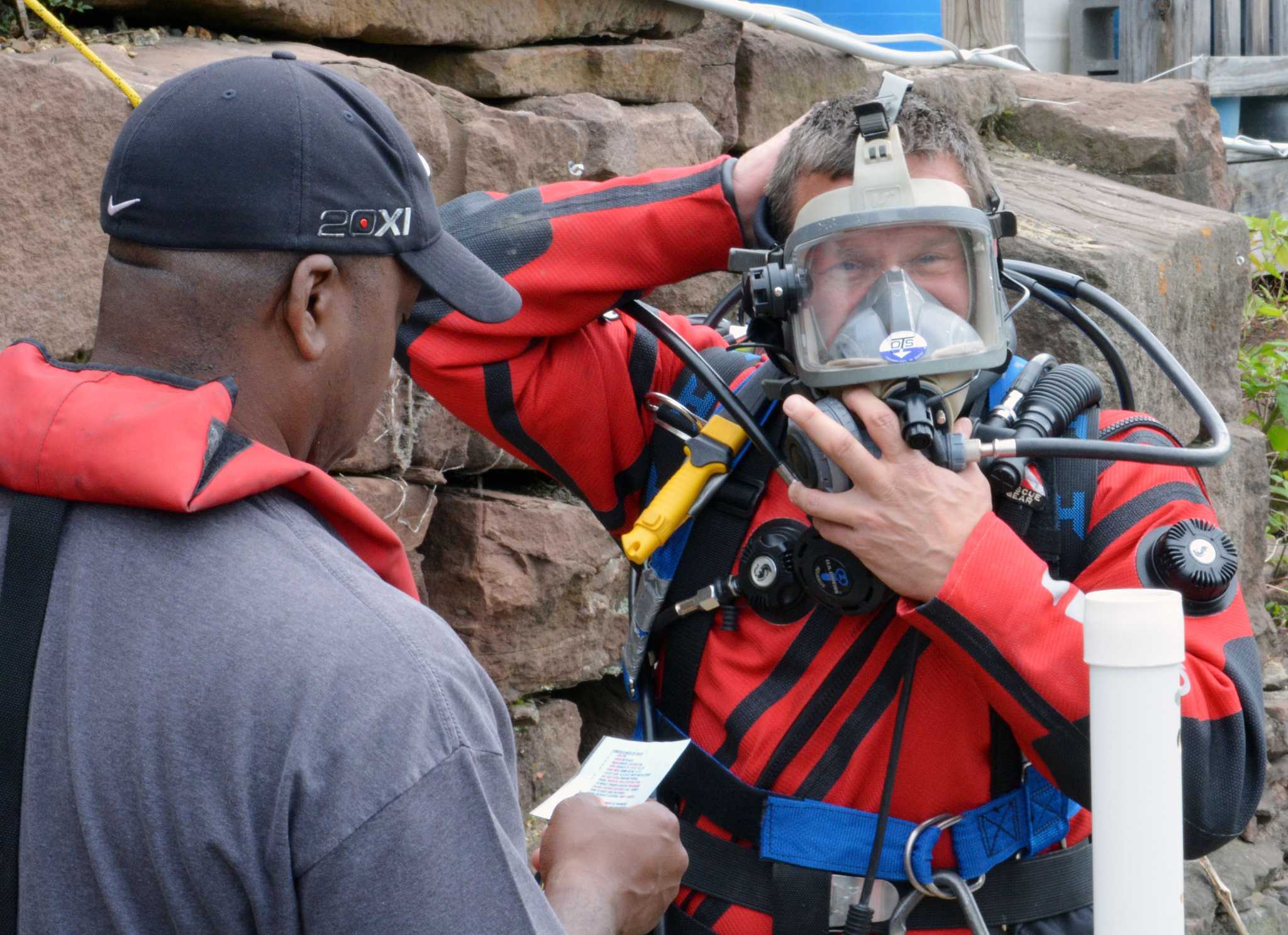 PHOTOS: Middletown Fire Department dive team tests underwater camera