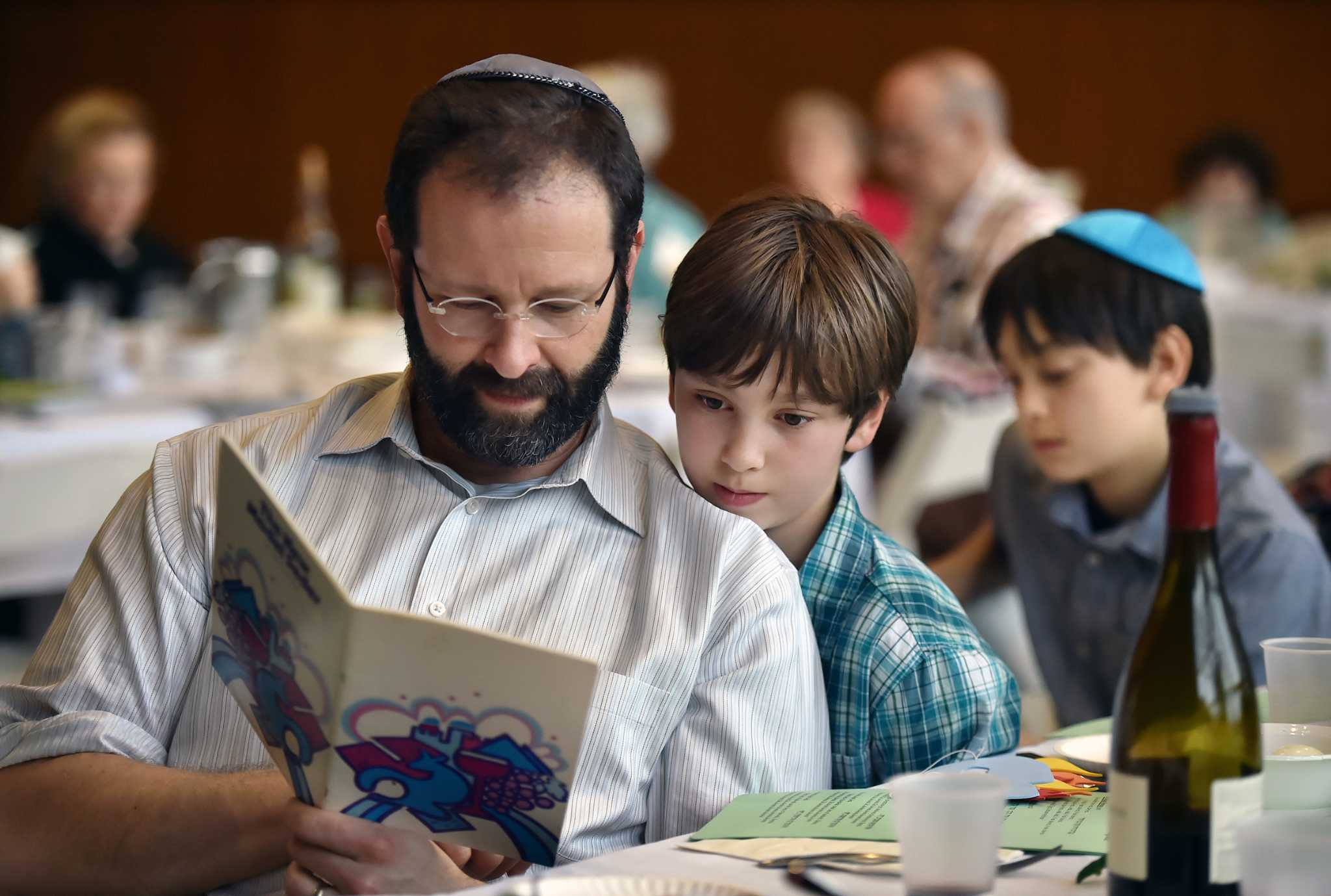 20171104ca Passover Seder at Congregation Mishkan Israel