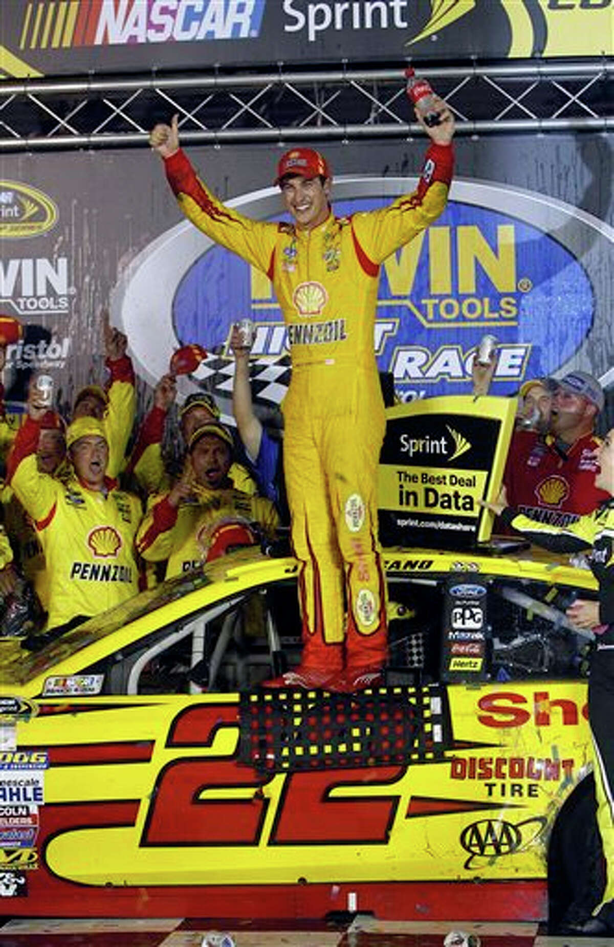 PHOTOS: Joey Logano wins at Bristol
