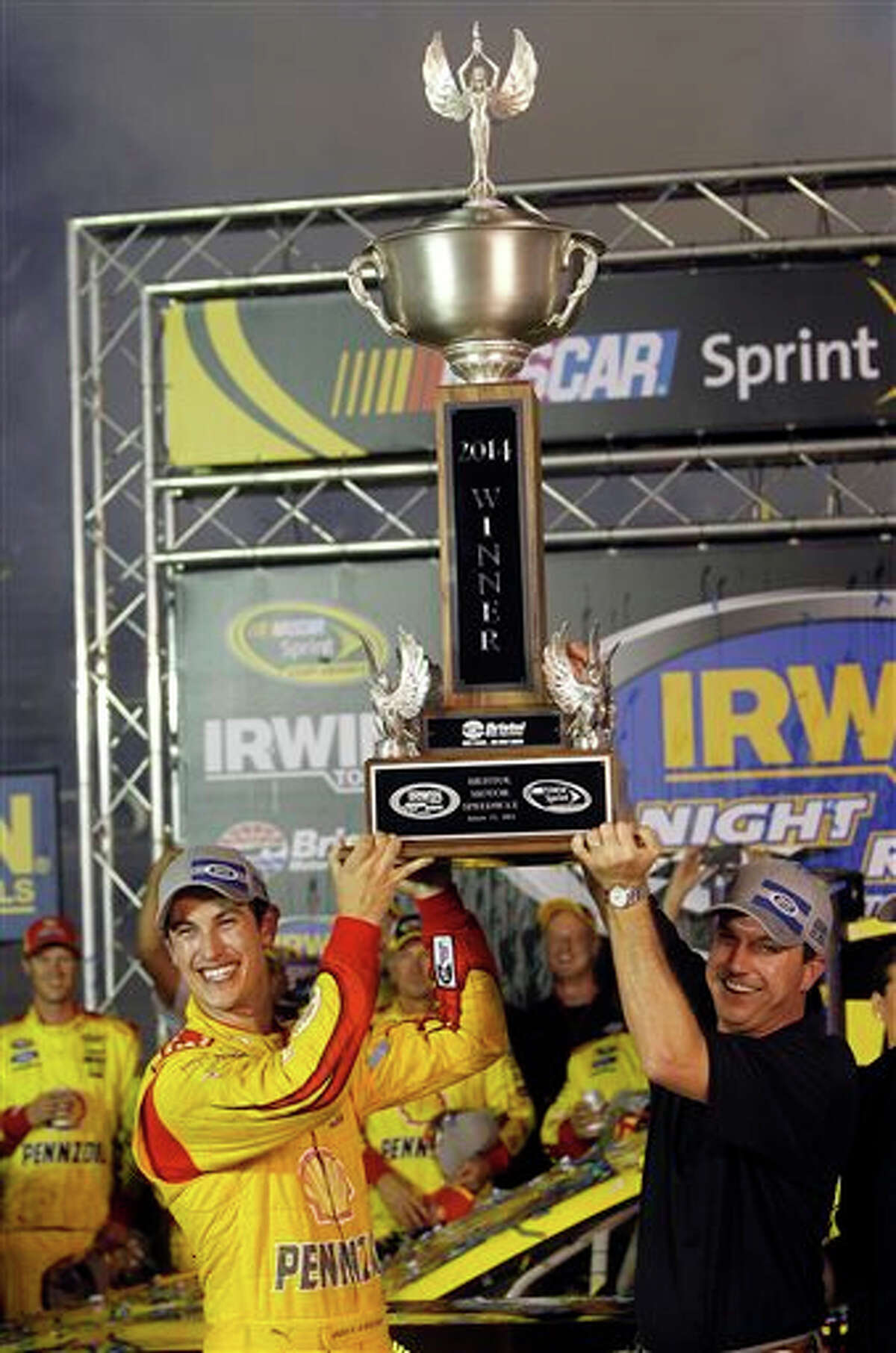 PHOTOS: Joey Logano wins at Bristol