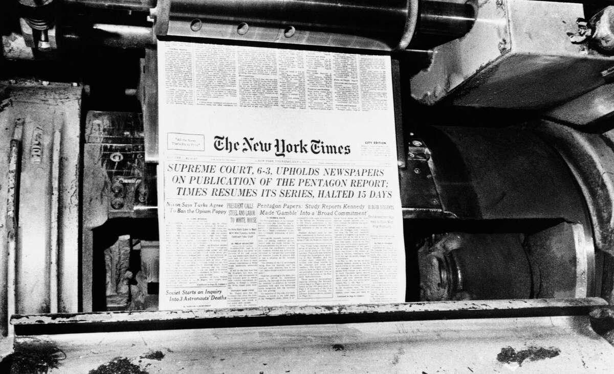 PHOTOS: On this day — June 13, 1971 — New York Times published the Pentagon Papers