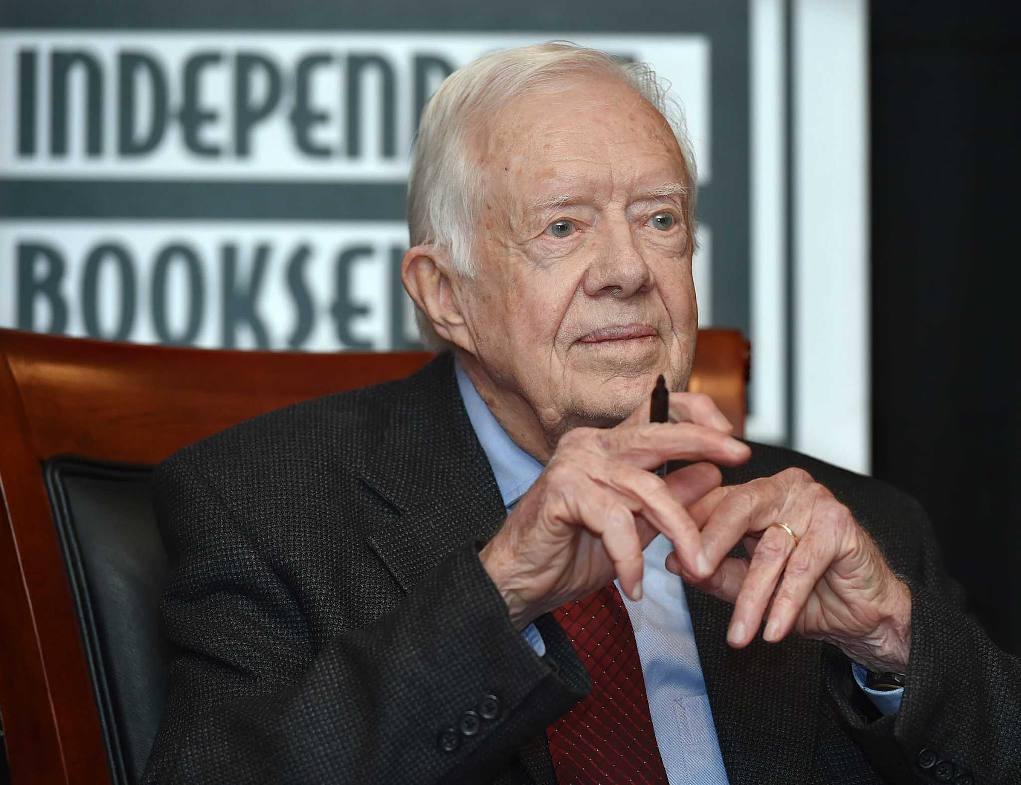 Photos: President Jimmy Carter in New Haven to sign latest book, "Call ...