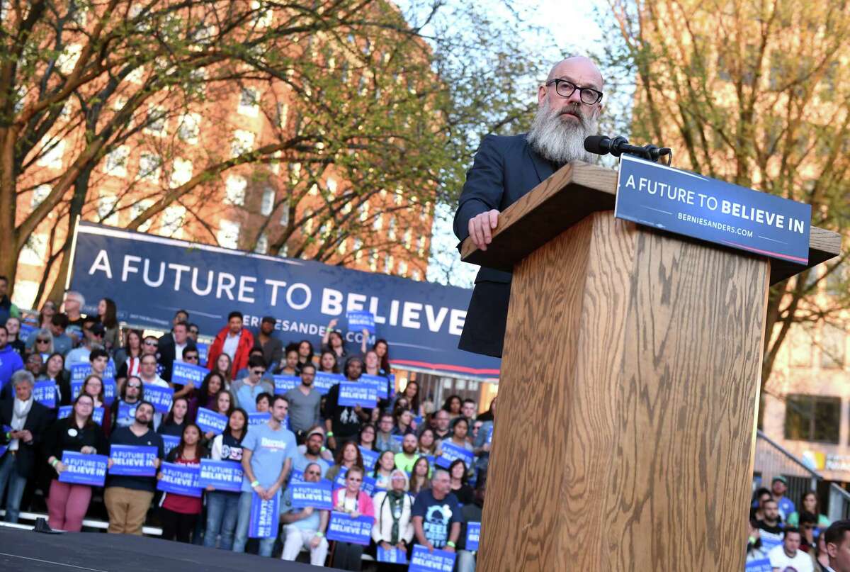 Photos of Bernie Sanders Rally on the New Haven Green