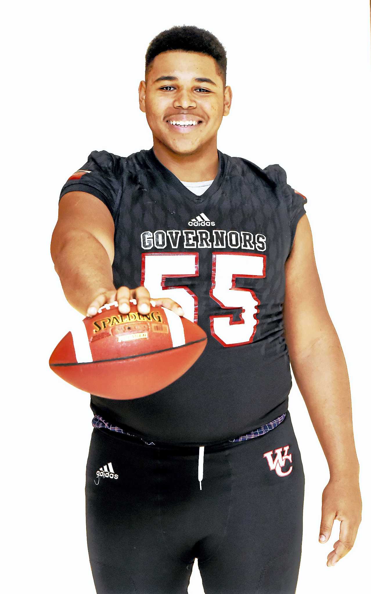 Wilbur Cross lineman Travis Jones commits to play football at UConn