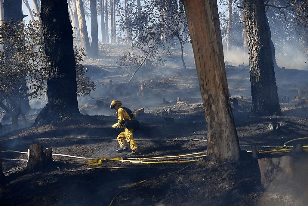 Crews continue patrols at ‘Grizzly Fire’ in East Bay hills