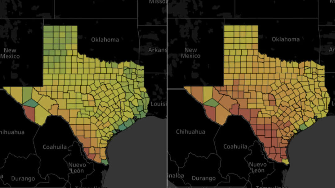 How extreme could temperatures become in Texas?