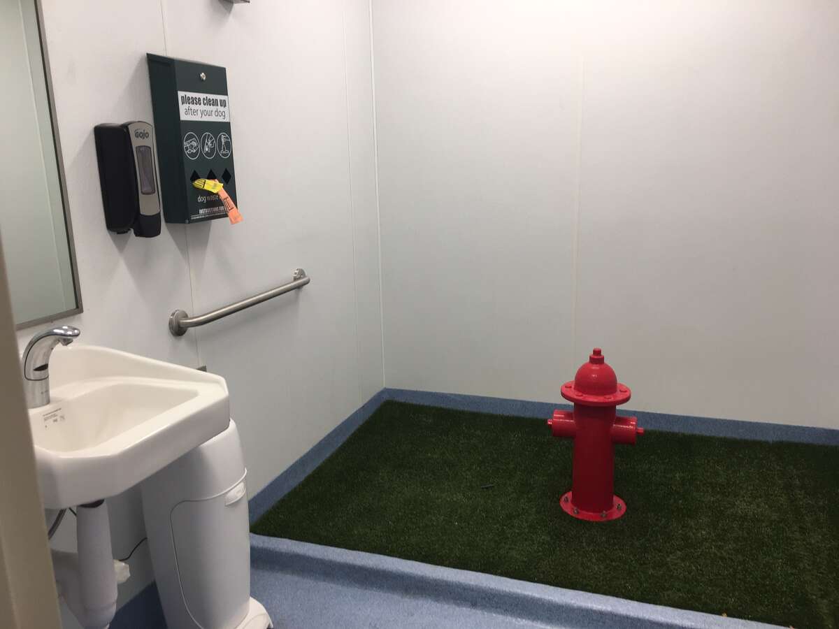 Photos show inside San Antonio airport's special restroom for traveling ...