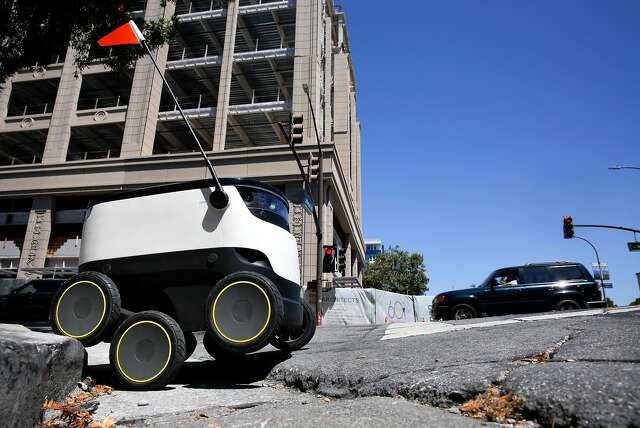 Robots, drones, oven-trucks: Takeout goes high tech