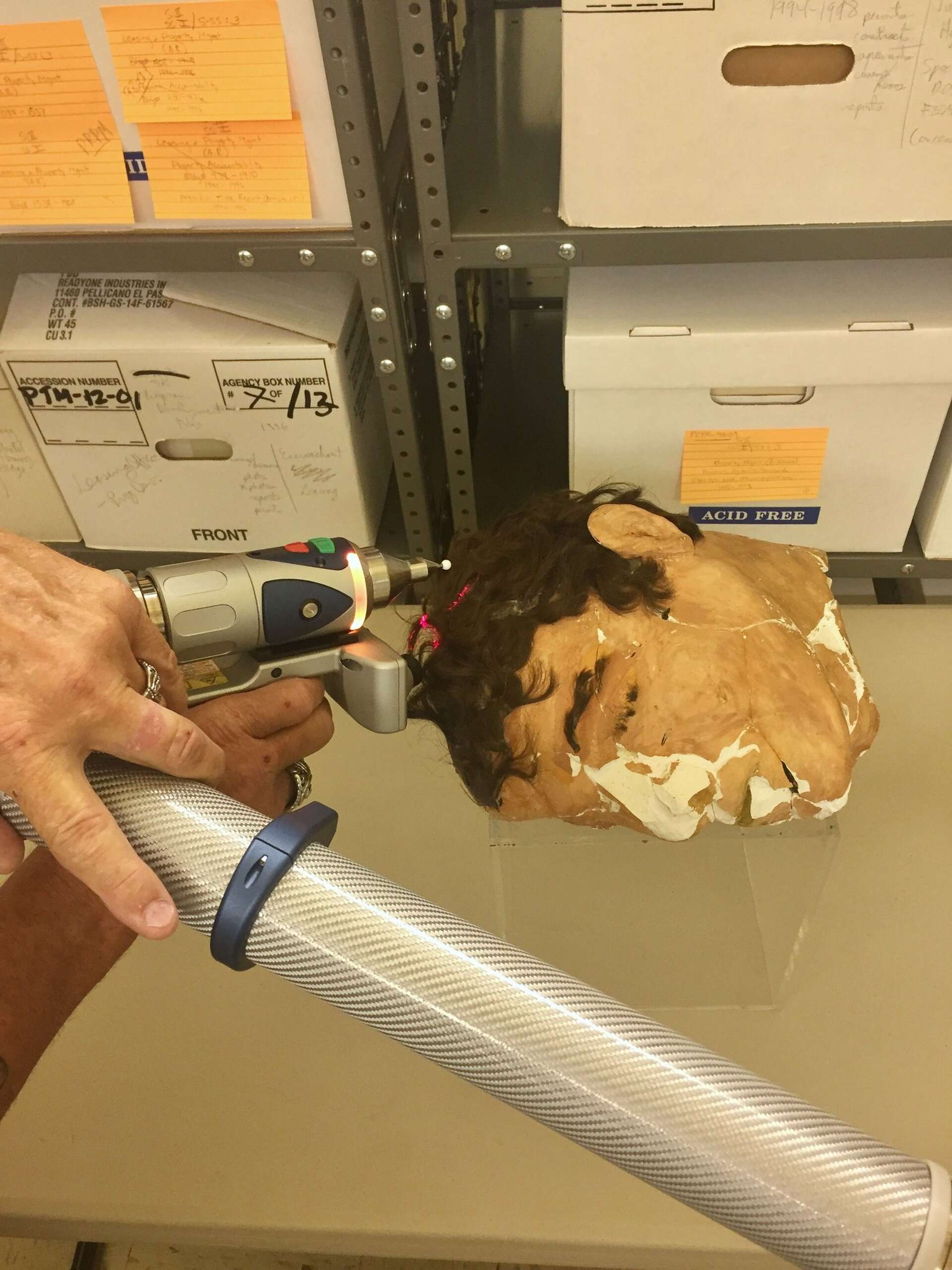 'Deteoriating' Alcatraz decoy heads will live on with the help of 3-D ...