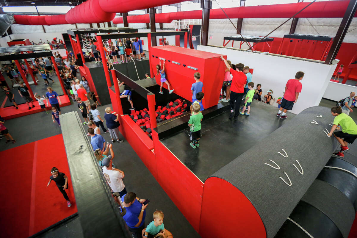 Ninja warriors budding at Woodlands-area obstacle course gym