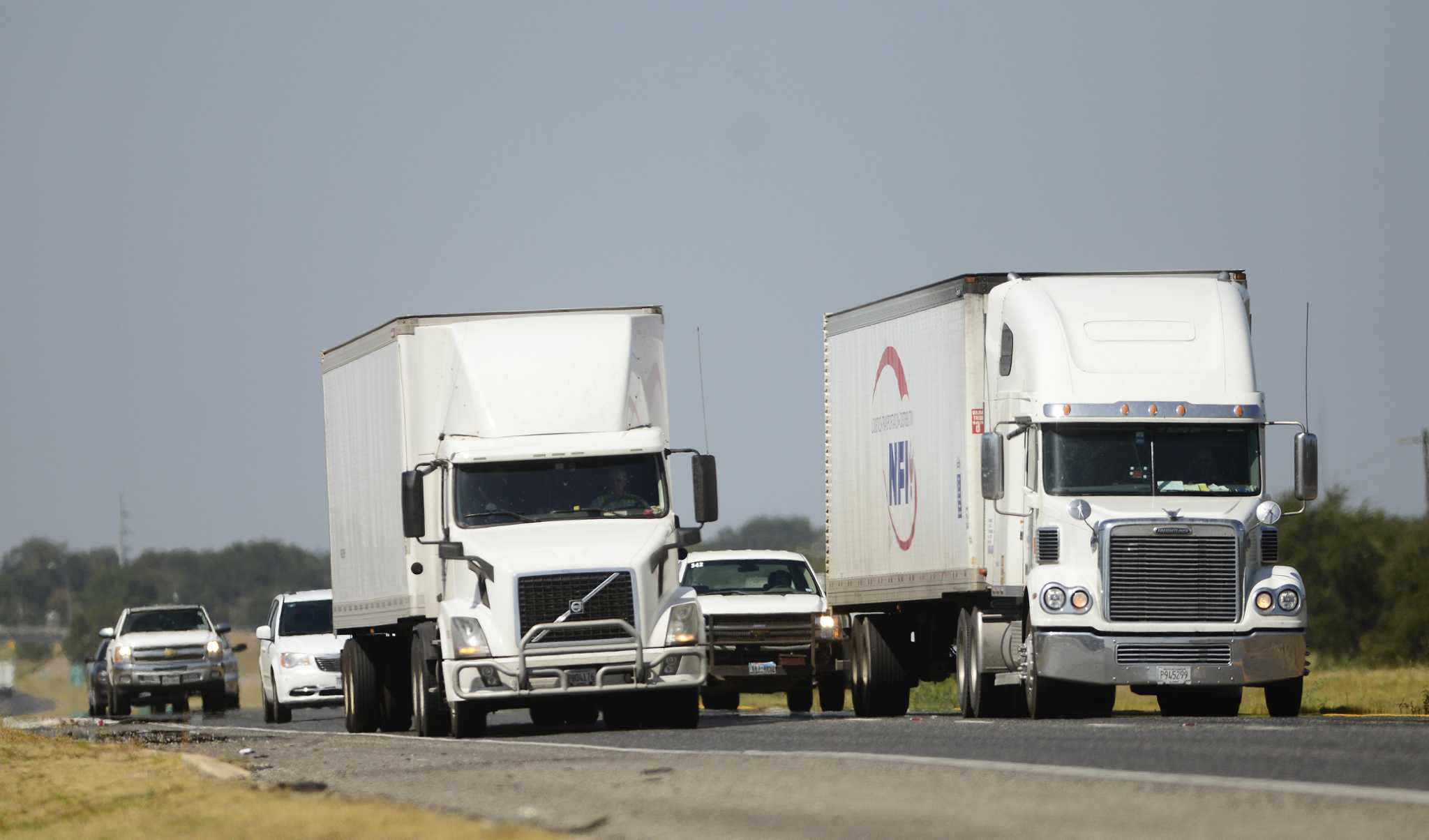 How a truck driver might not know they are hauling people, not cargo