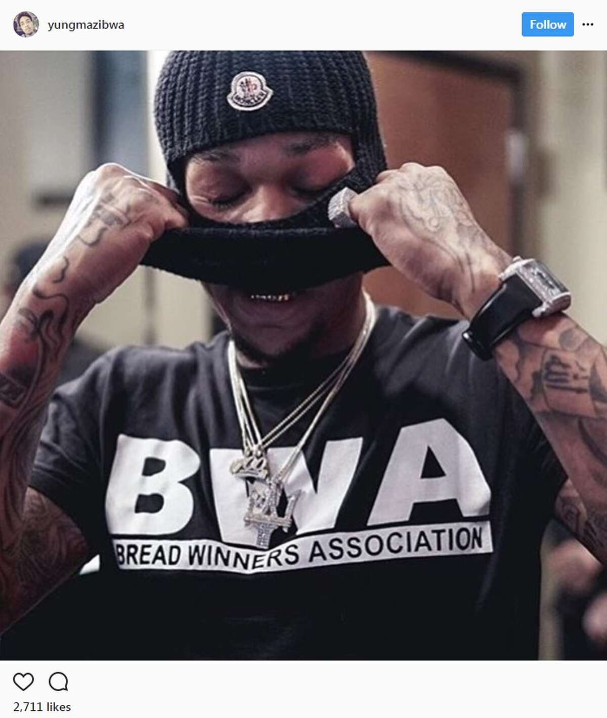 Reports: Rapper who bragged about getting shot 10 times is shot to ...