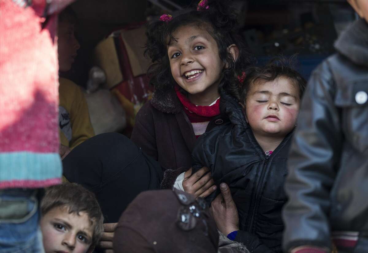 Images of children in war-torn Syria show brutal impact on region's ...