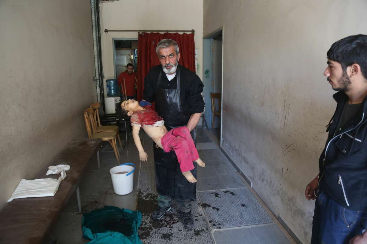 Images of children in war-torn Syria show brutal impact on region's ...