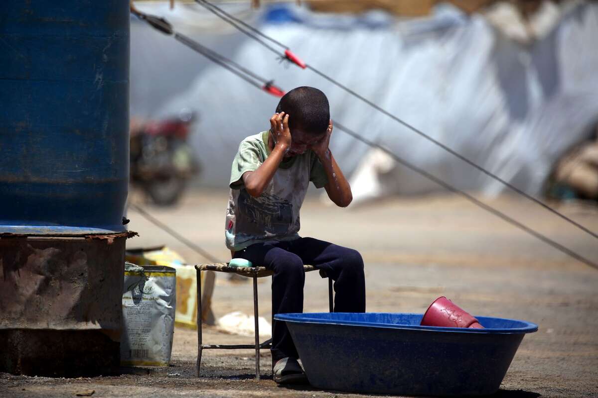 Images of children in war-torn Syria show brutal impact on region's ...