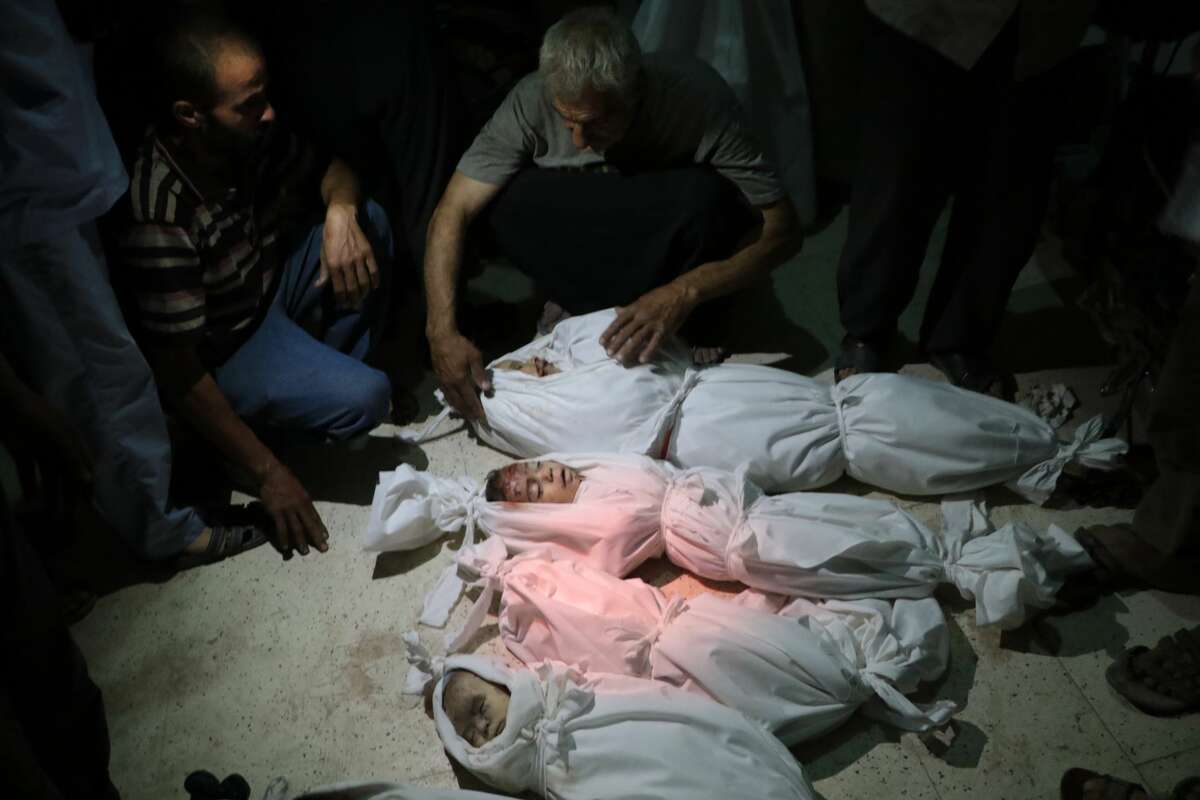 Images of children in war-torn Syria show brutal impact on region's ...