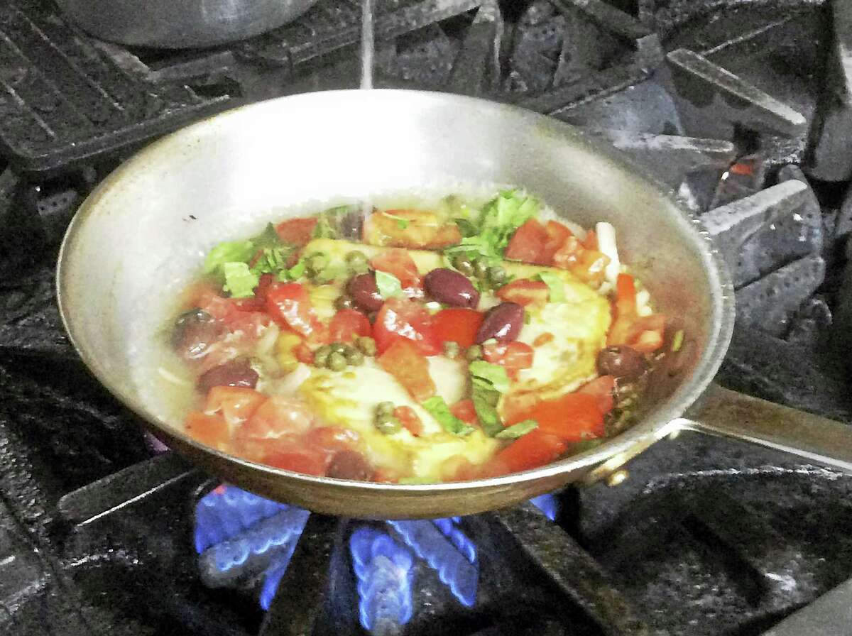 Cafe Allegre recipes for Mediterranean-style swordfish, Tuscan bean soup