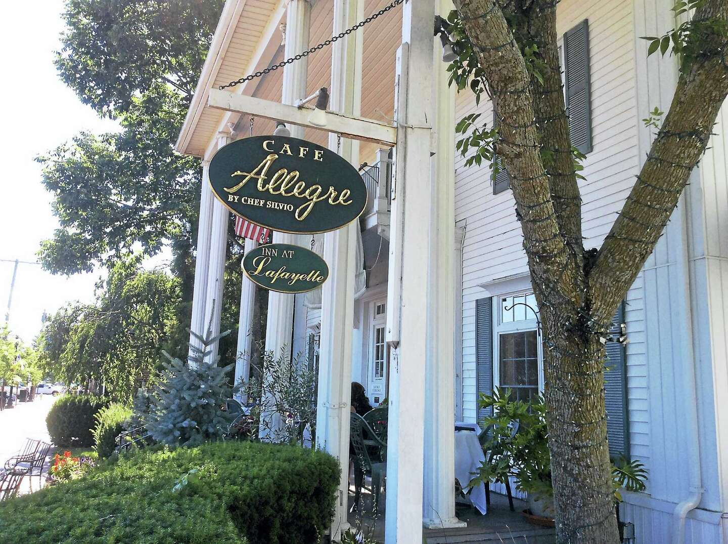 Cafe Allegre recipes for Mediterranean-style swordfish, Tuscan bean soup