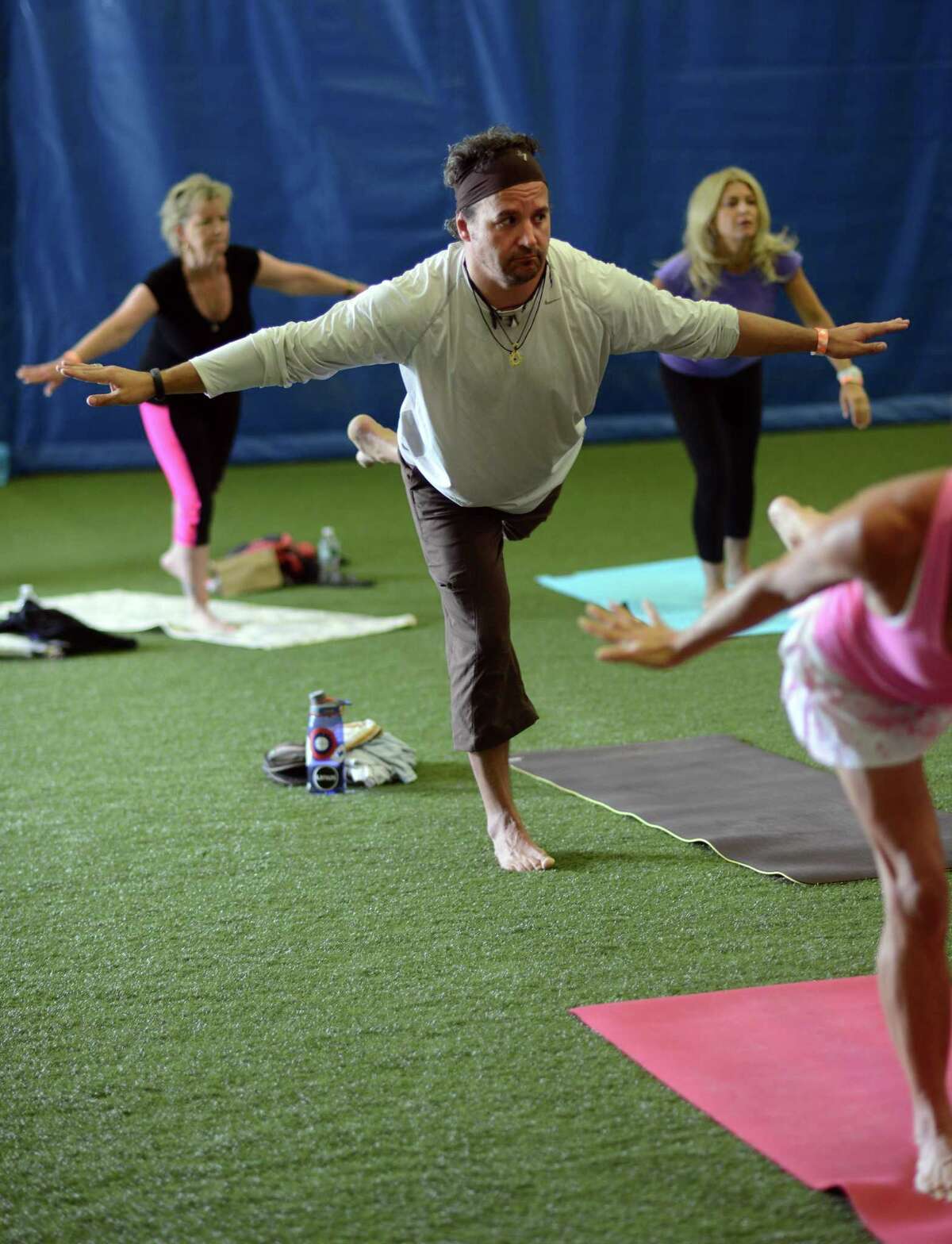 In tune: From chants to Top 40, yoga mixes up the playlist