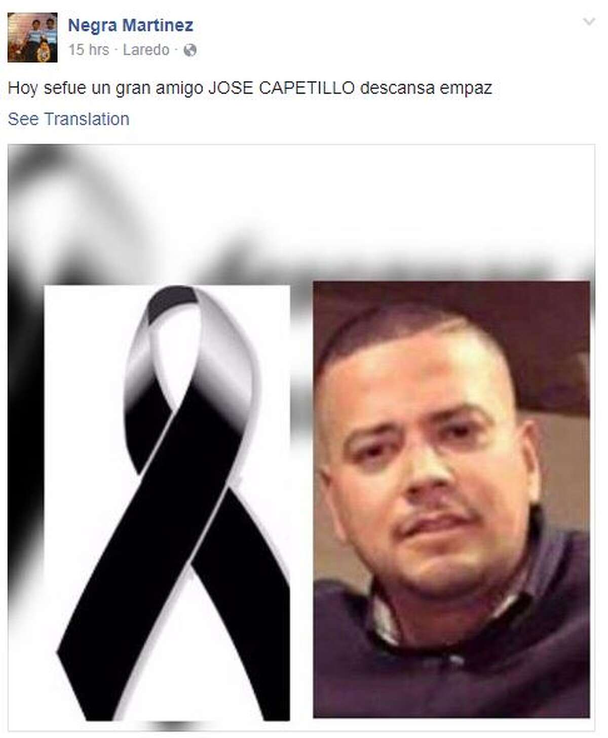Social media posts mourn man killed in Laredo's sixth homicide of the year