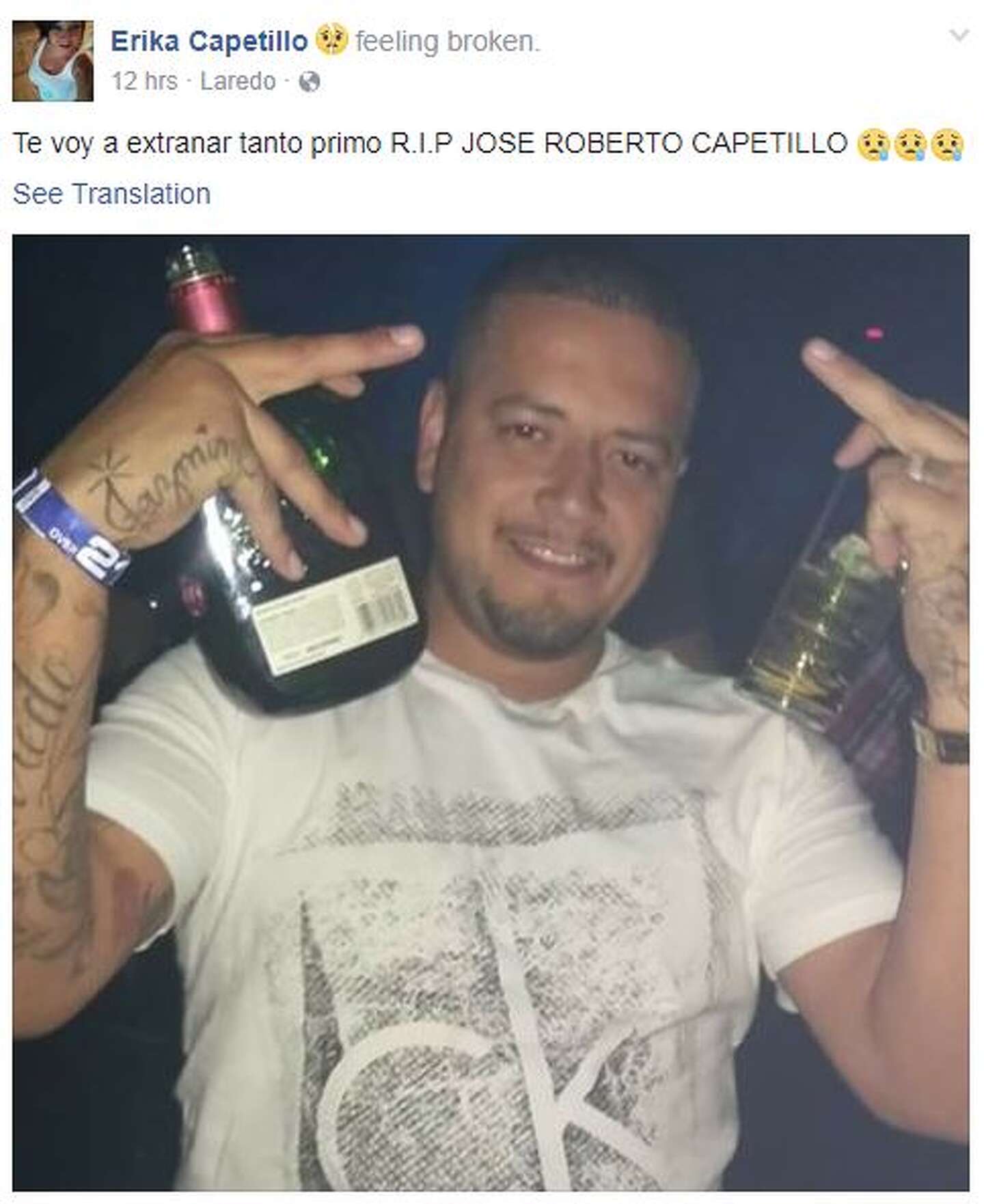 Social media posts mourn man killed in Laredo's sixth homicide of the year
