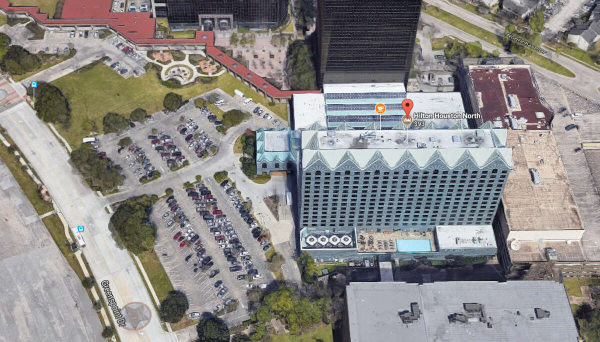 Map shows areas with high prostitution arrests at Houston hotels