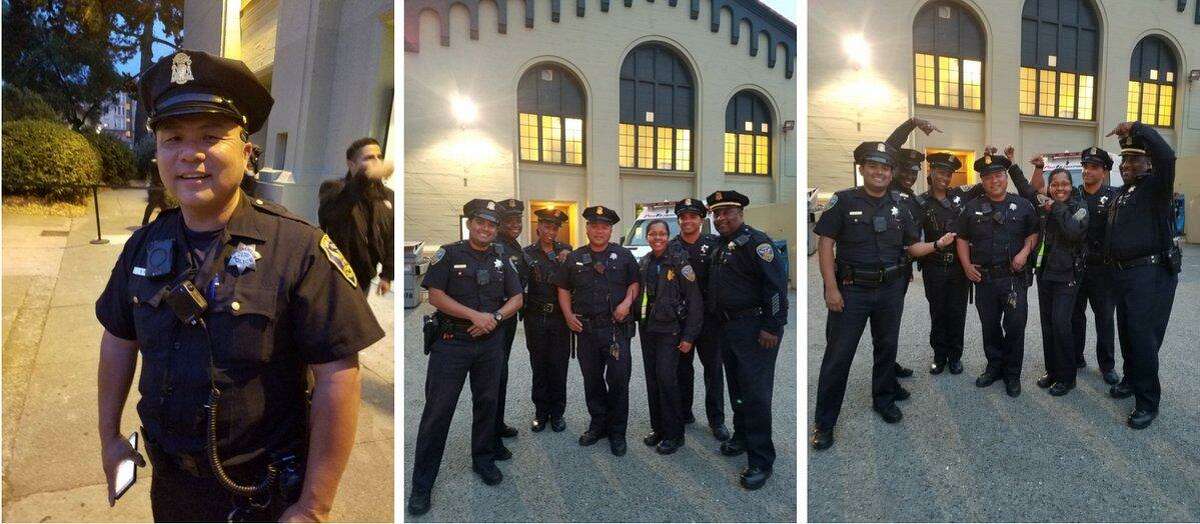 SF police officer saves man’s life at Steph Curry event