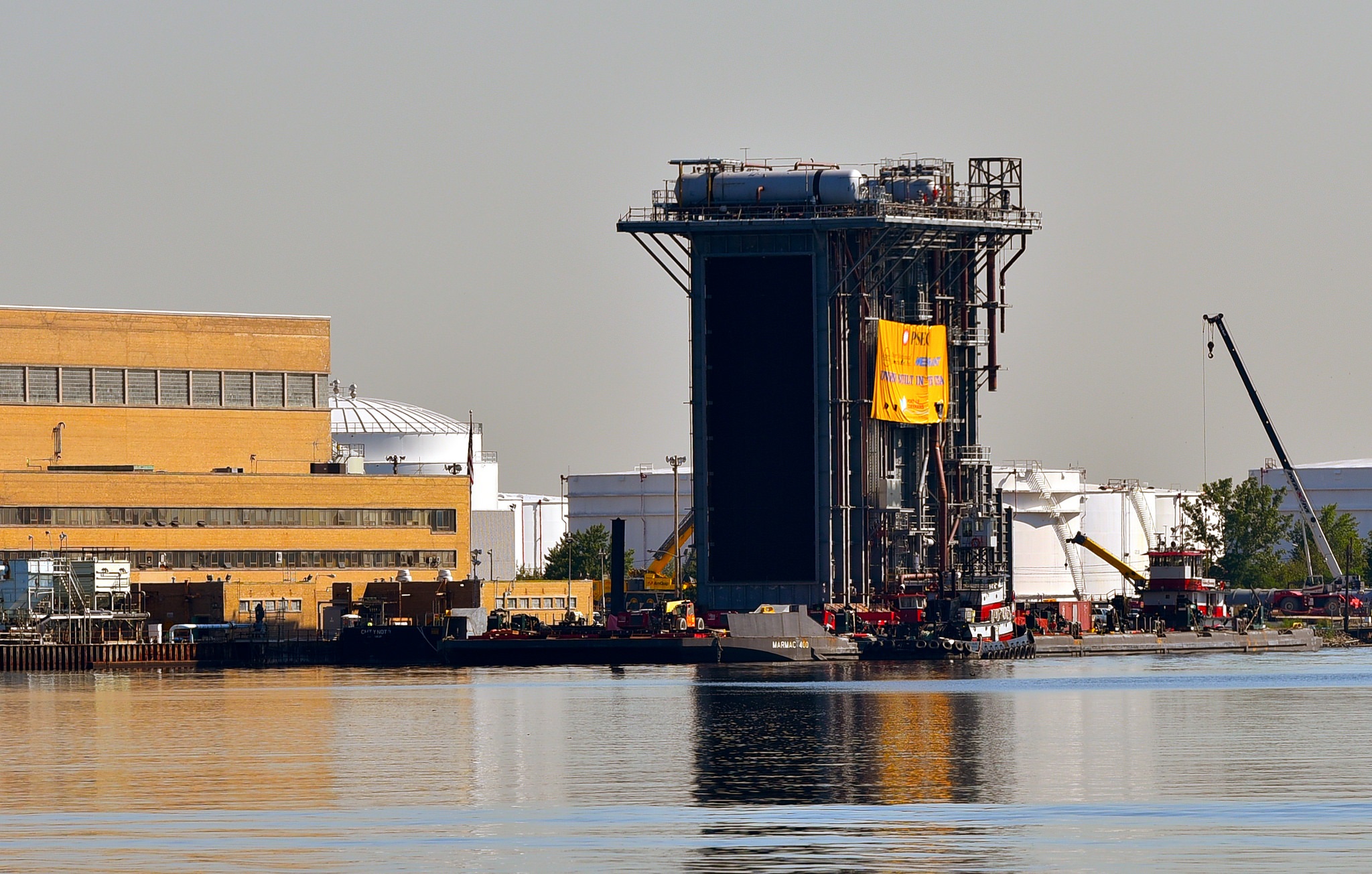 With generator delivered, port could earn more PSEG work