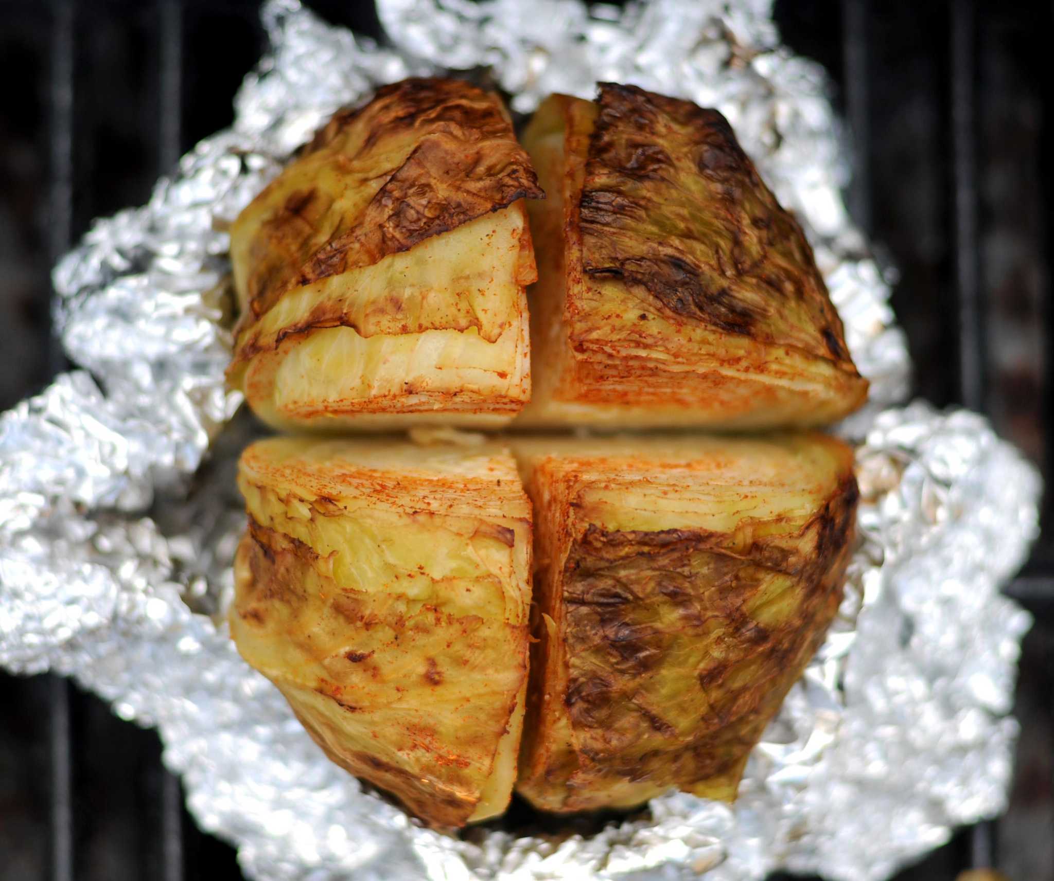 Recipe: Roasted and Rubbed Cabbage