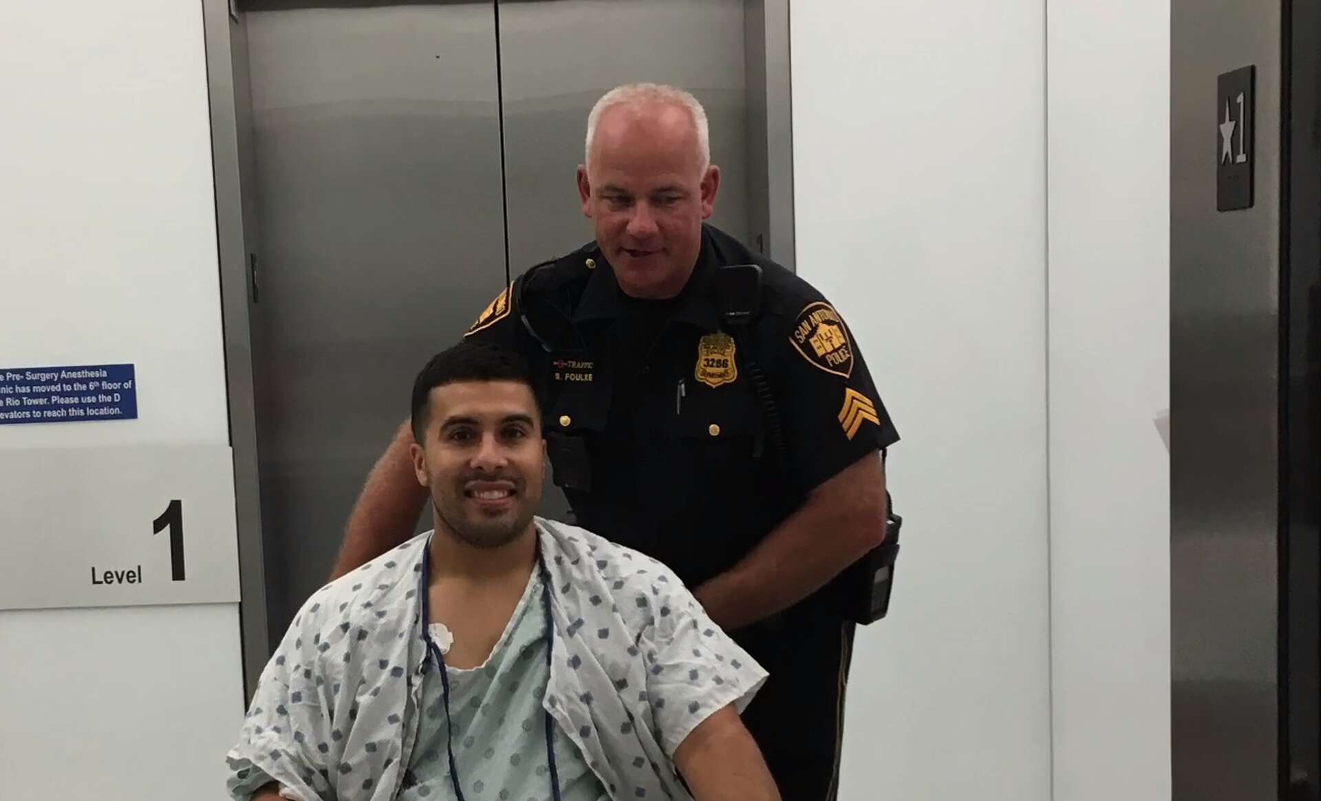 Video chronicles recovery of SAPD officer who was shot twice on West Side