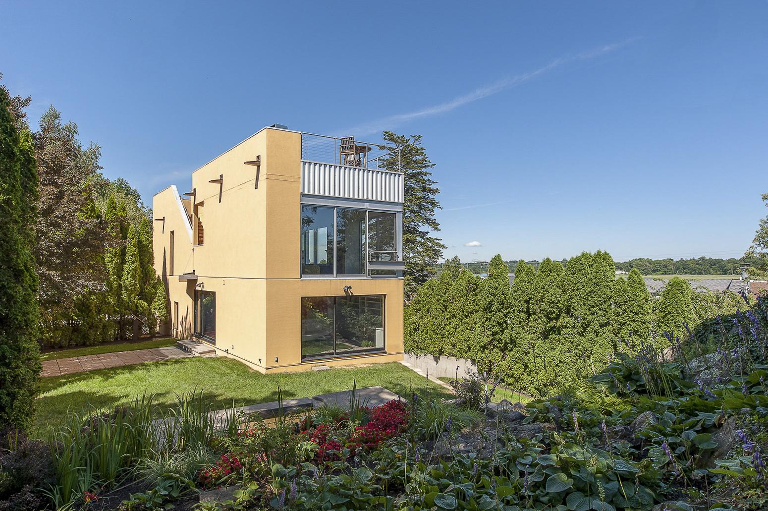 Cube-shaped home, once controversial, is now celebrated